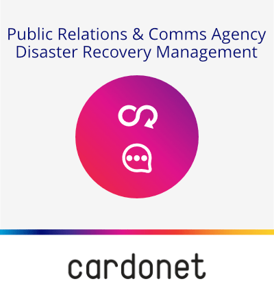 PR anfd Comms Agency Disaster Recovery Management